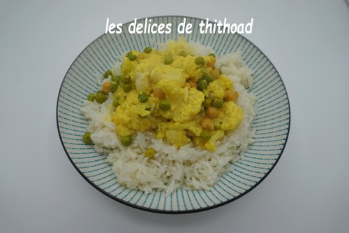 curry végétarien | Les Délices de Thithoad