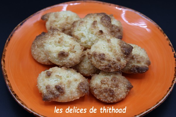 rochers noix de coco et noisettes | Les Délices de Thithoad