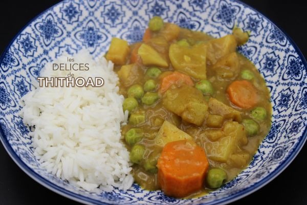 curry japonais de légumes | Les Délices de Thithoad