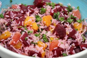 salade de betteraves aux agrumes | Les Délices de Thithoad
